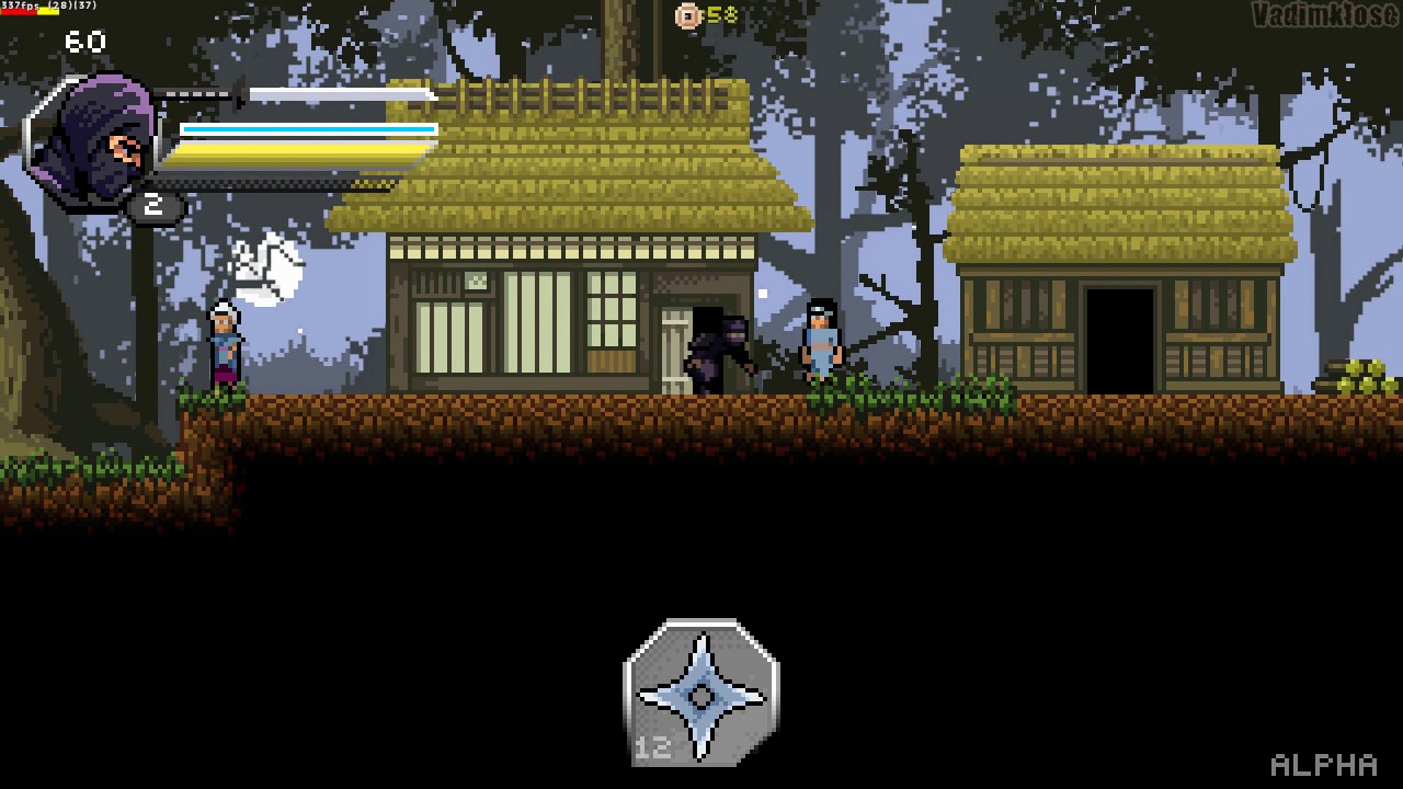 Pixel Shinobi Nine demons of Mamoru - iGamer